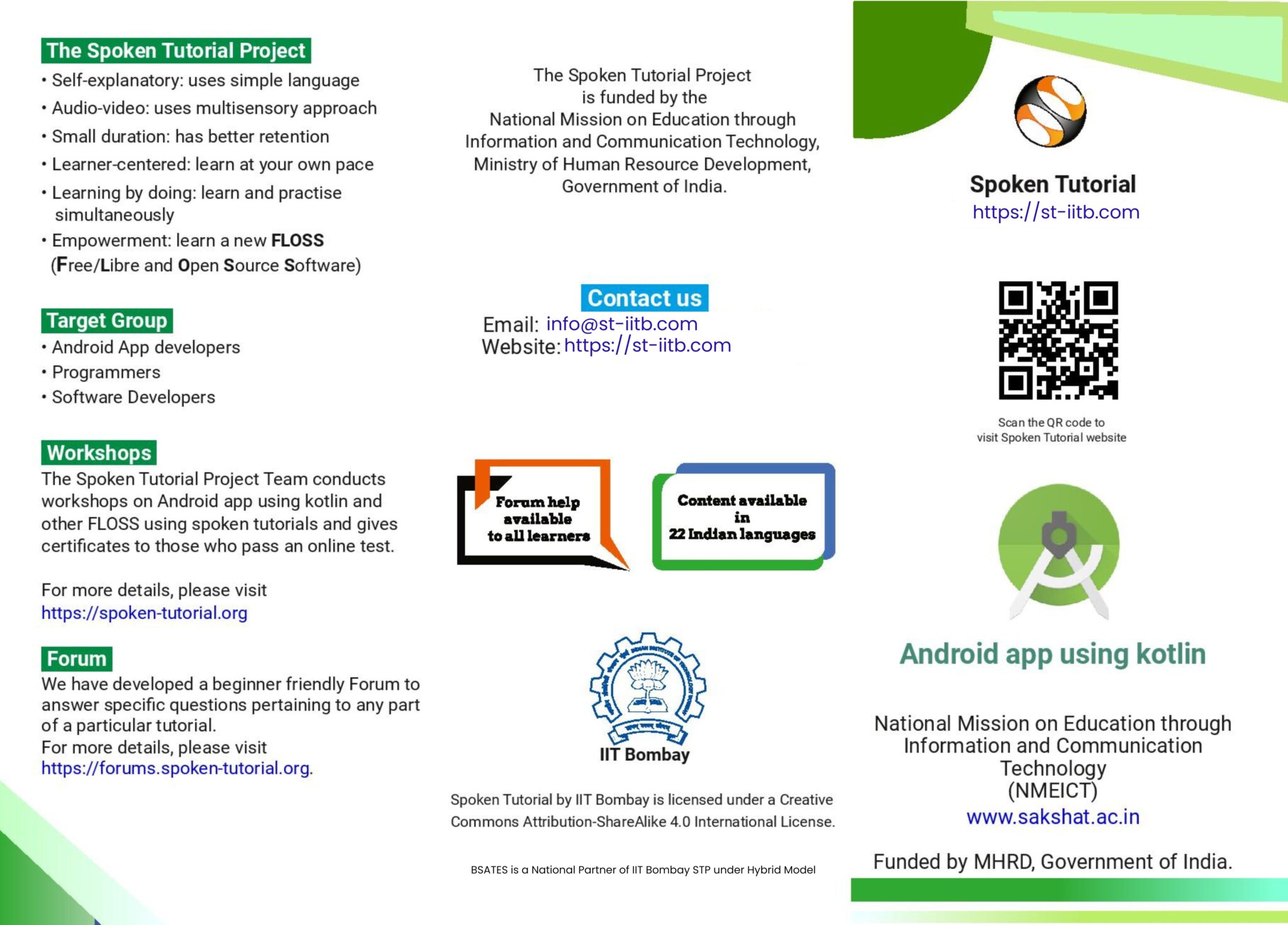 ST – IITB – CERTIFICATE PROGRAM BY IIT Bombay